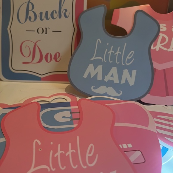 baby reveal | Other | Gender Reveal Photo Booth Props | Poshmark